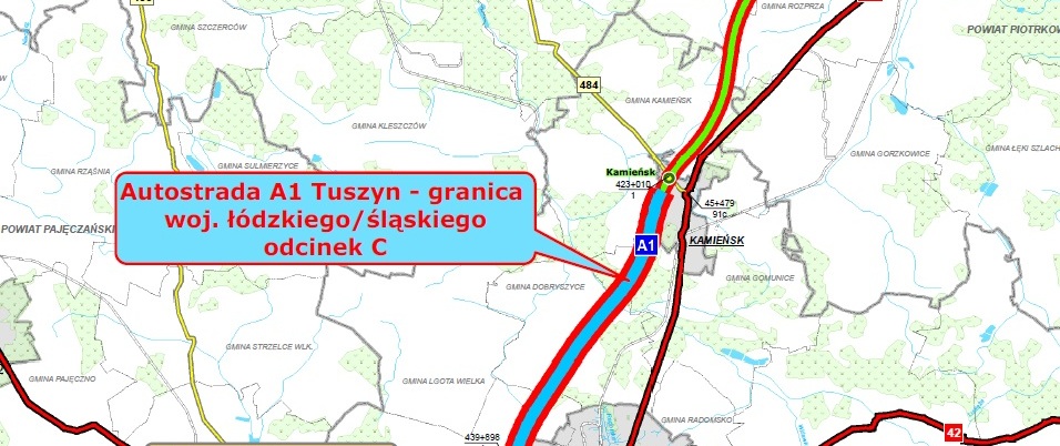 Jest umowa na A1 Kamieńsk – Radomsko! To przedostatni odcinek między ...