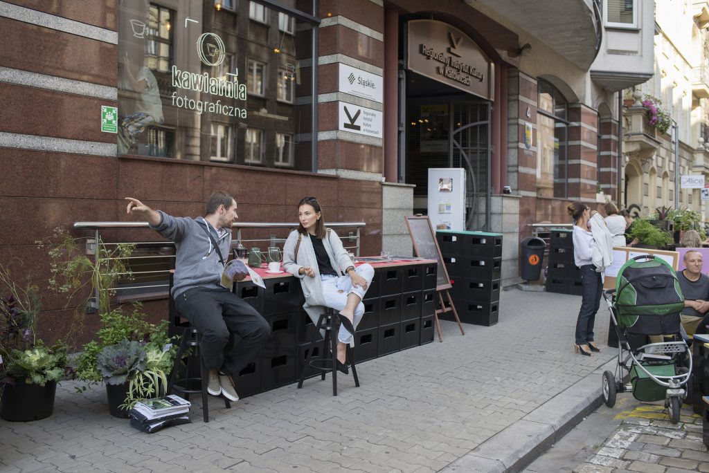 W Katowicach powstaje Parklet Teatralna. Co to takiego?