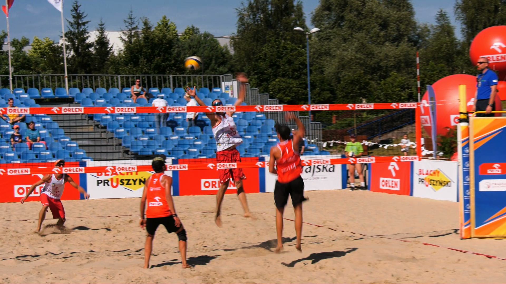 Gorący piach i gorące emocje. Mistrzostwa Polski Siatkówki Plażowej ...