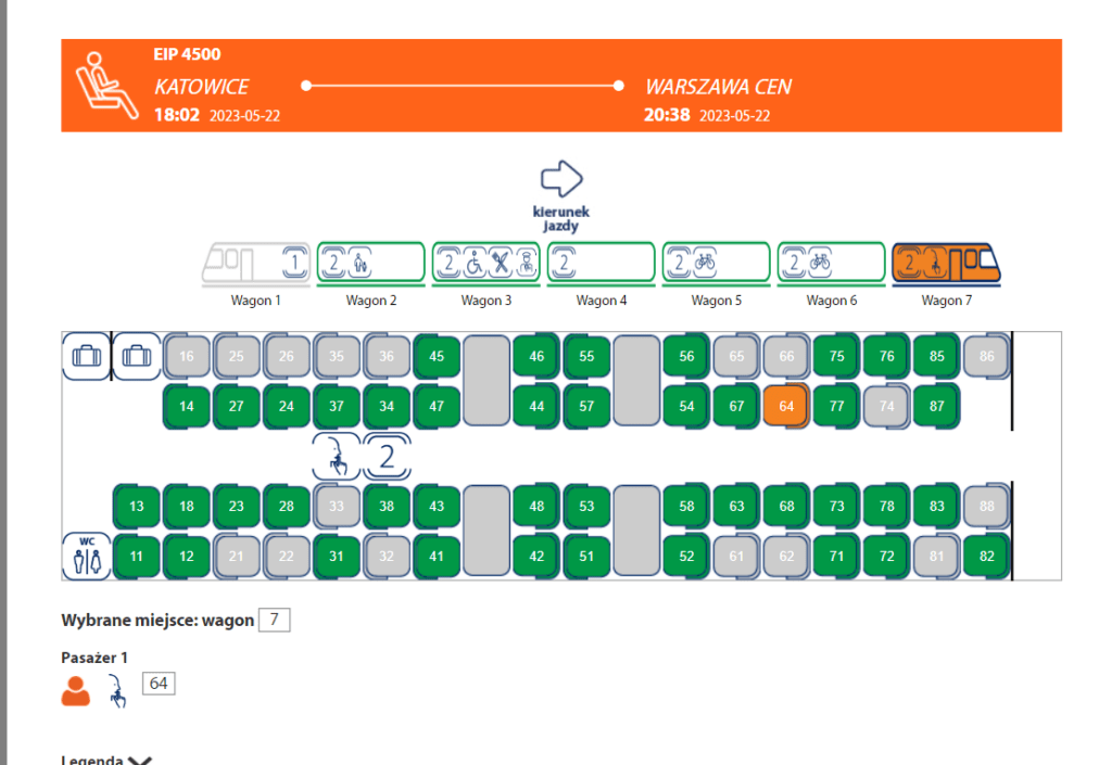 Strefa ciszy w Pendolino. Czego tu nie wolno i jak kupić bilet